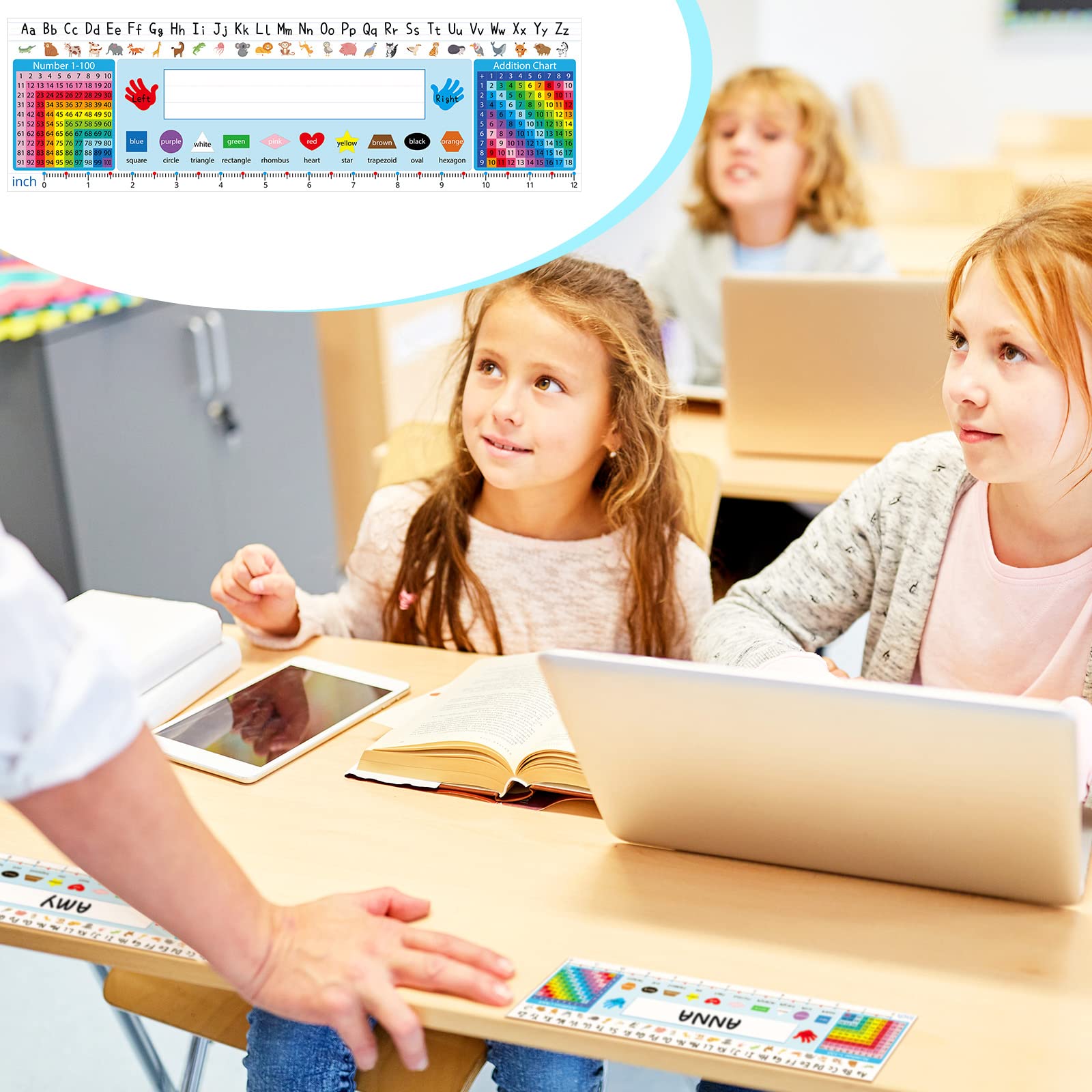 Mua 72 Pcs Traditional Manuscript Name Plate for Desk Self Adhesive ...