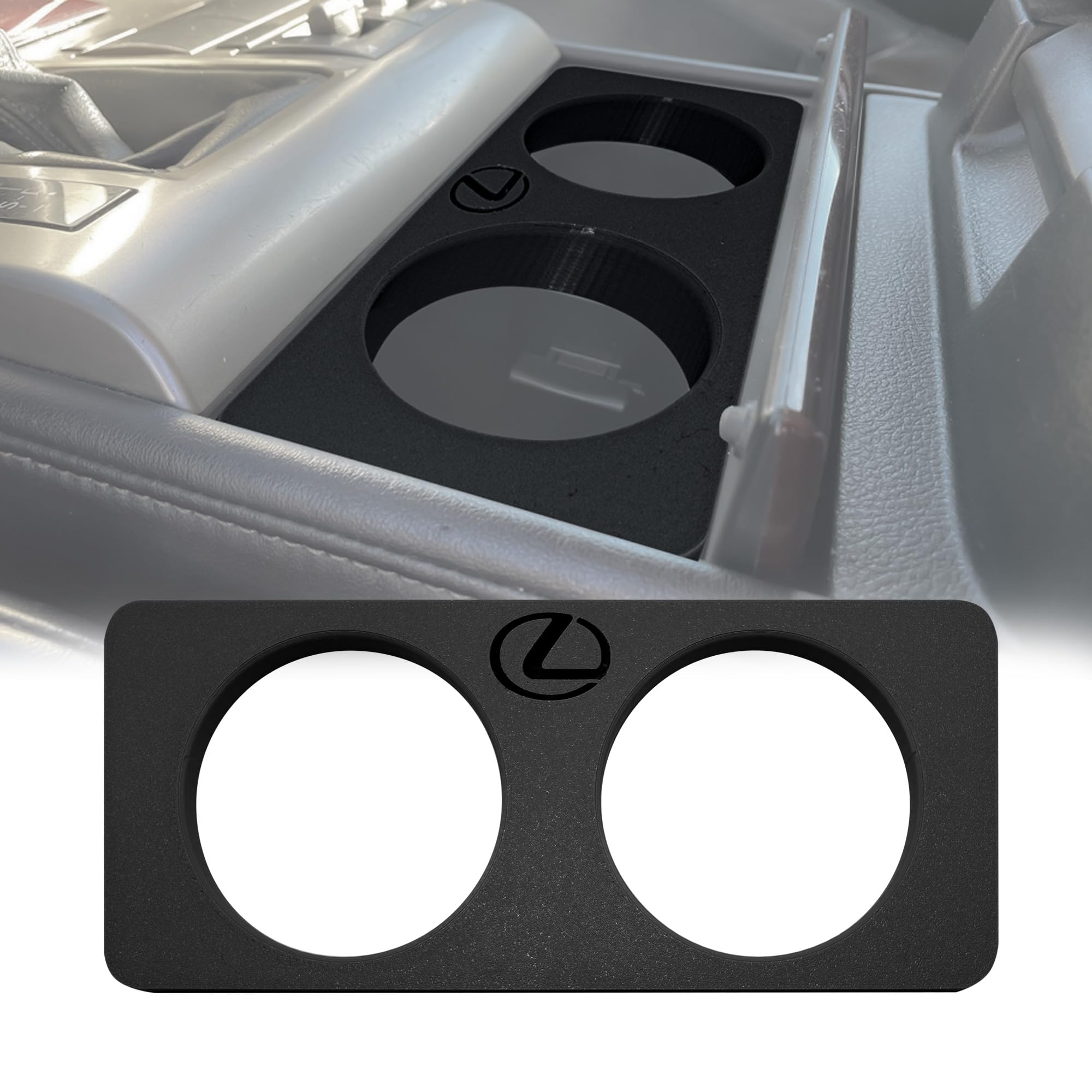 SplashNColor Cup Holder Insert Upgrade Compatible with Lexus GX460 ...