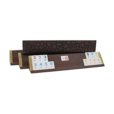 Wooden Rummy Set with Case by Antochia Crafts Nepal | Ubuy