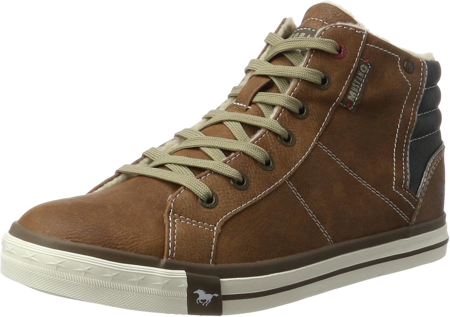 MUSTANG Men's 4096-601-301 Hi-Top Trainers: Amazon.co.uk: Shoes & Bags
