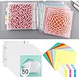 Amazon.com: Briartw Cookie Stencil Storage Binder for Storage 6x6inch ...