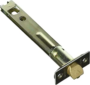 Kwikset 83014-5 Antique Brass 5L SCDL 5" Backset Deadlatch - - Amazon.com