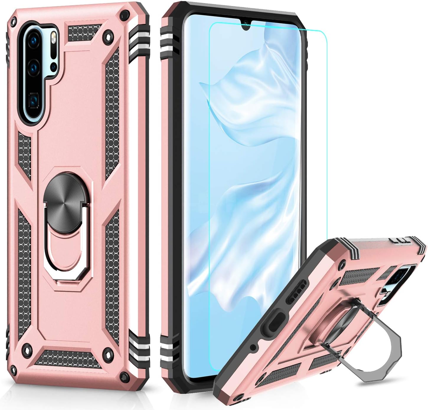 LeYi Coque pour Huawei P30 Pro/P30 Pro New Edition avec Anneau Support ...