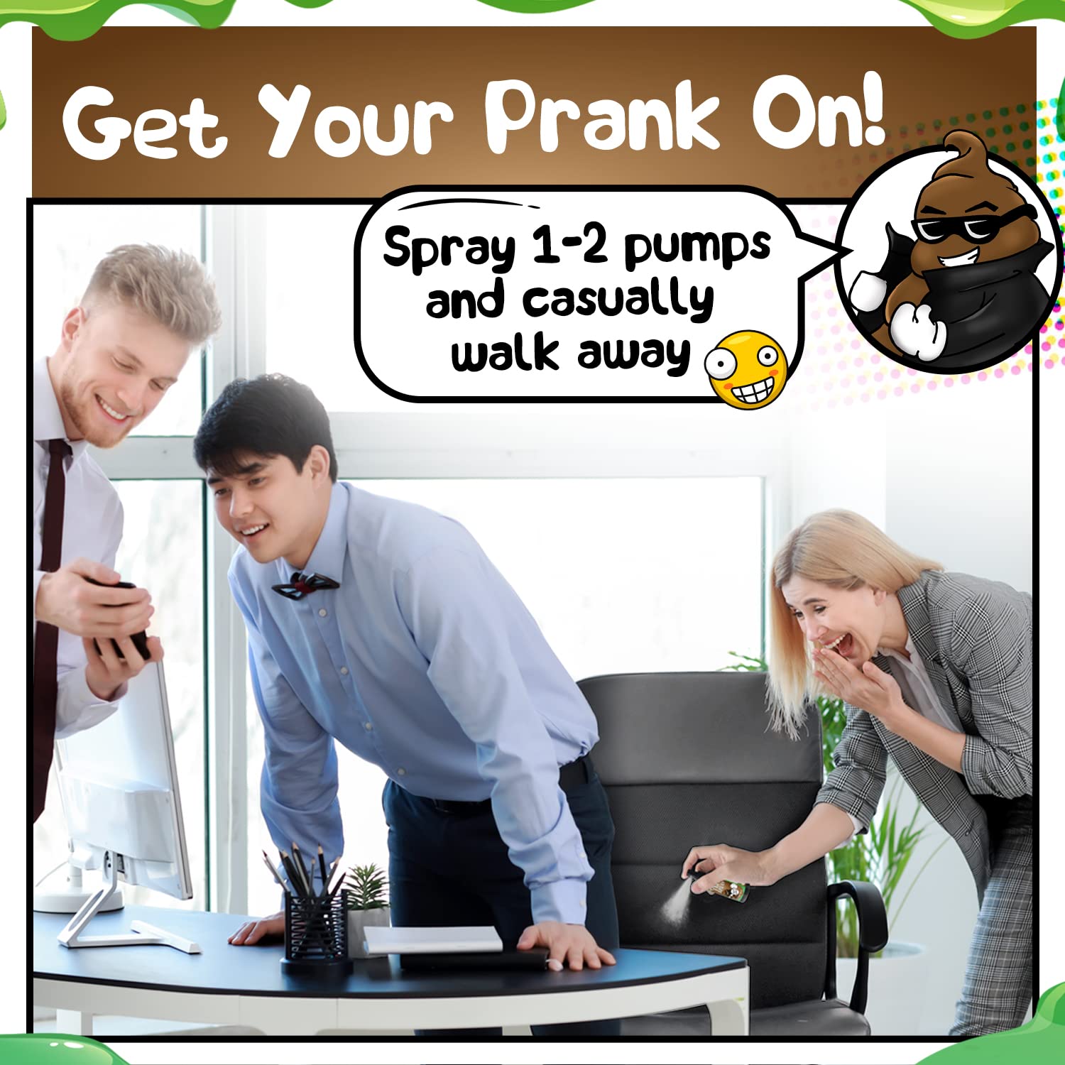 Mua IMPRESA [2-Pack Fart Attack Rancid Liquid Fart Spray Extra Strong for Pranks - Funny Farting ...