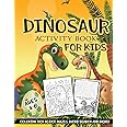 Dinosaur Activity Book for Kids Ages 4-8: A Fun Kid Workbook Game For ...