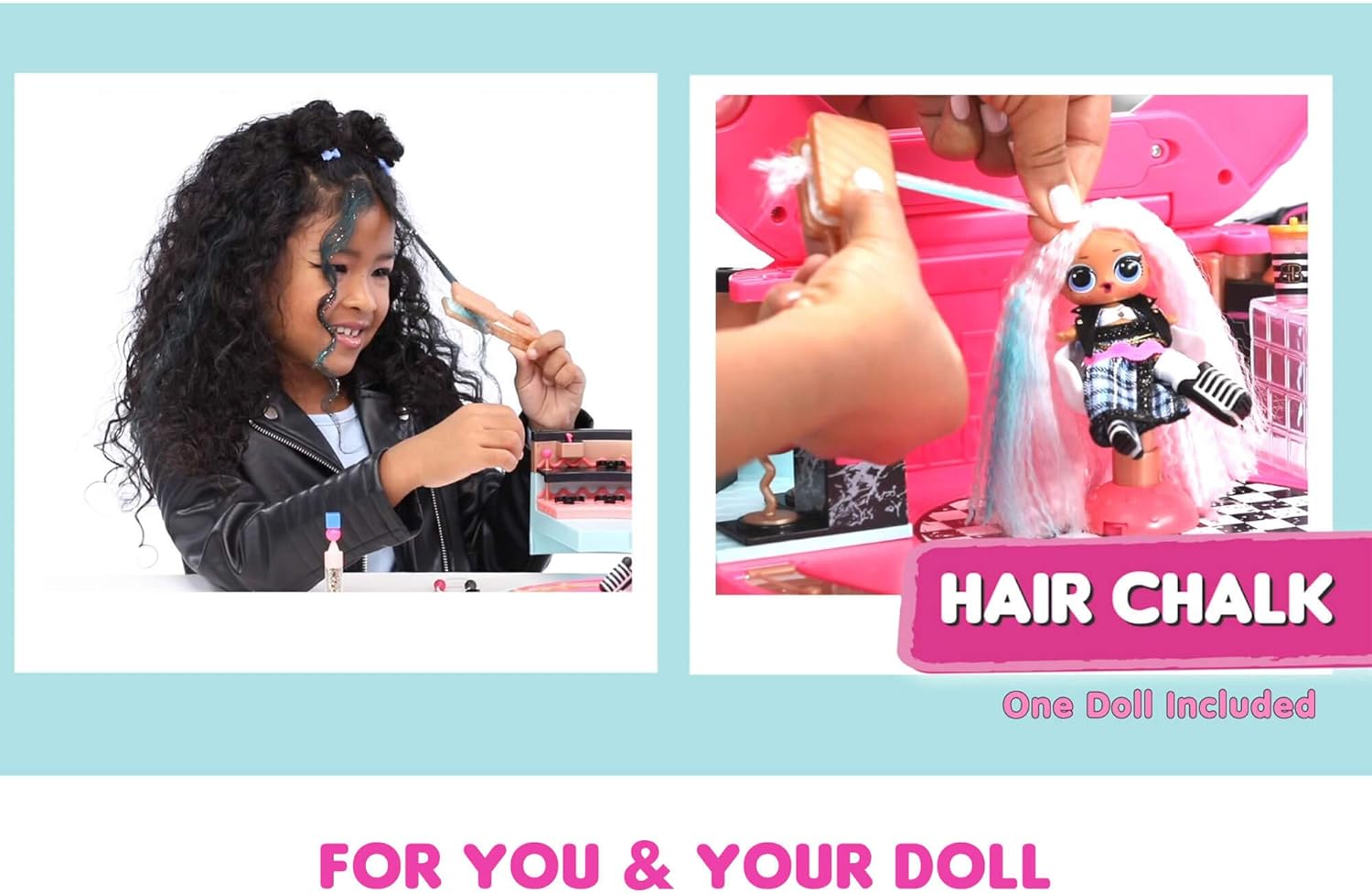 LOL Surprise Hair Salon Playset with Exclusive Mini Fashion Doll – 50 ...