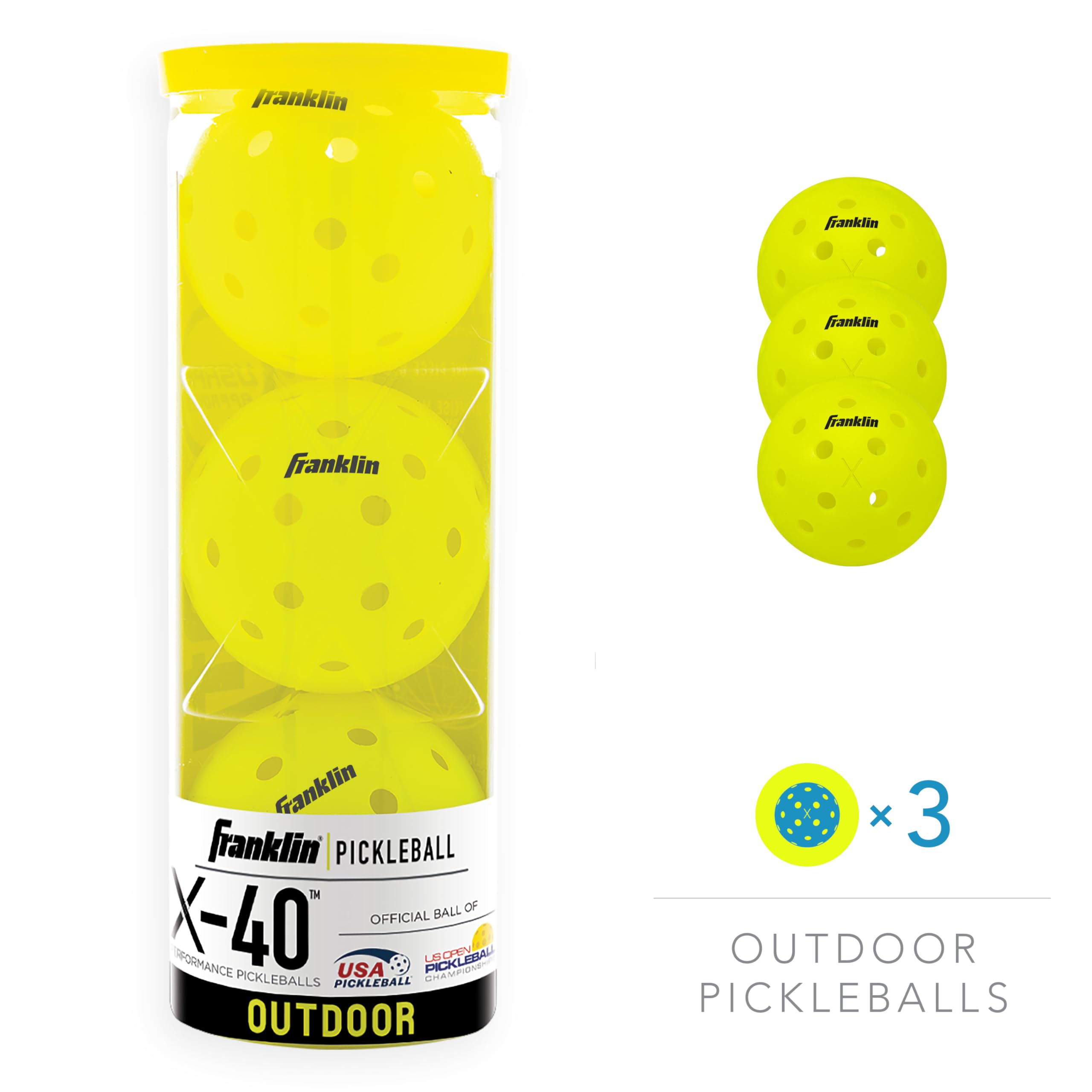 Mua Outdoor Pickleballs - X-40 Pickleball Balls - USA Pickleball (USAPA ...