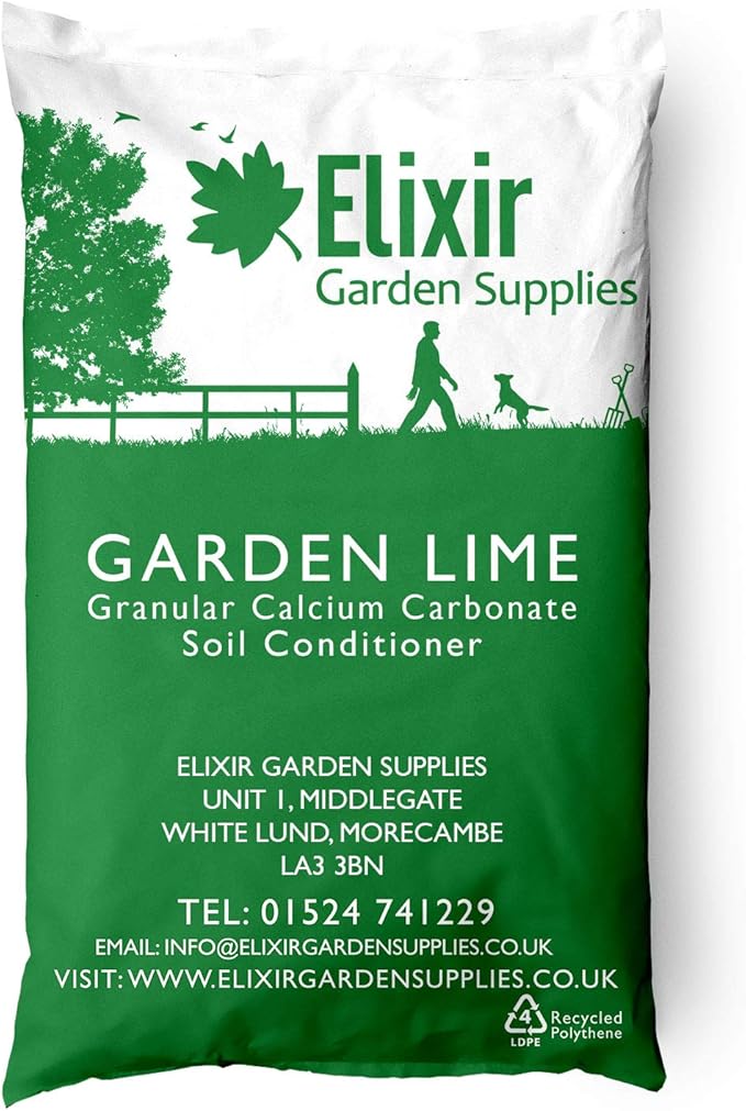 Elixir Gardens ® Garden Lime Granular Soil Conditioner 25kg: Amazon.co ...