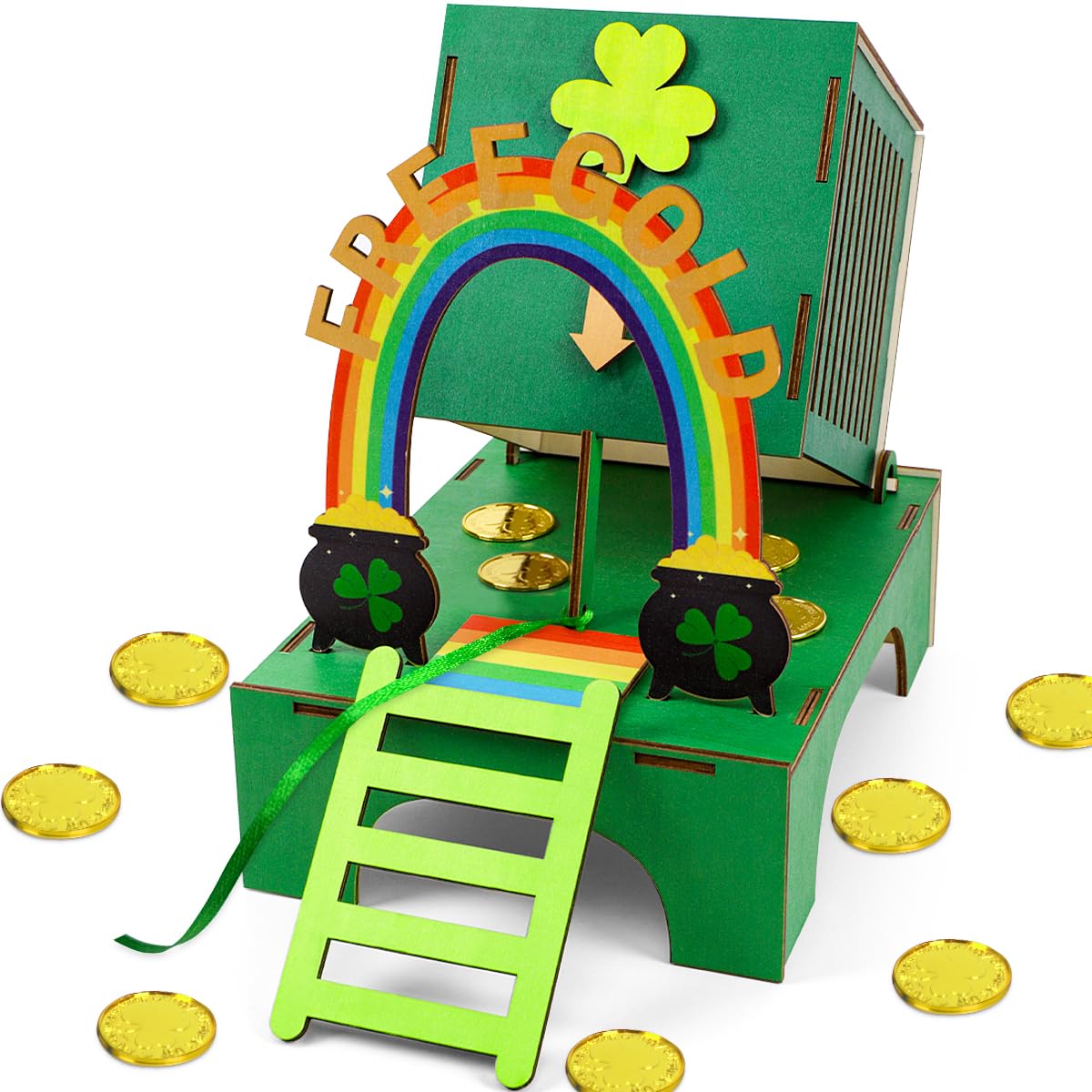 luck sea St Patricks Day Crafts for Kids: Leprechaun Trap DIY Kit Arts ...