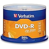 Amazon.com: Verbatim® Life Series DVD-R Disc Spindle, Pack of 100 : Electronics