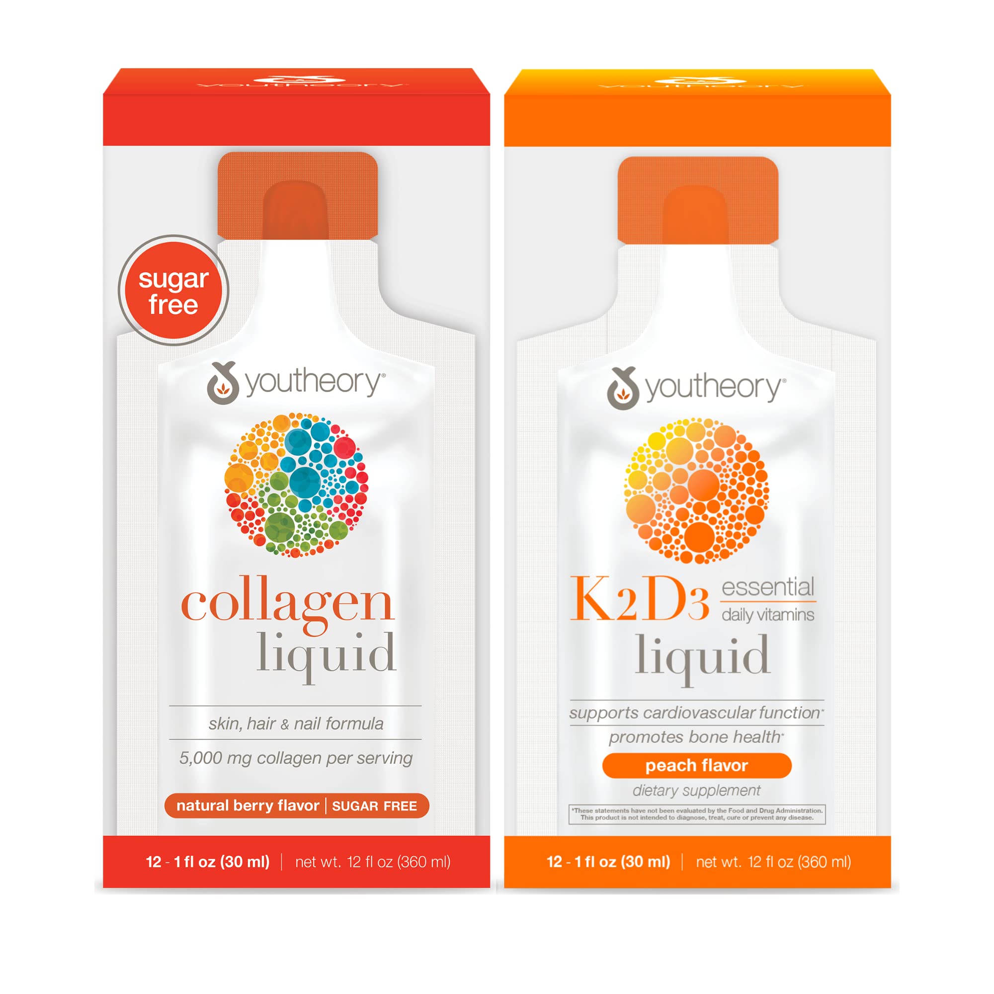 Mua Youtheory Collagen Liquid Berry Flavor, 12 Single Serving Packets ...