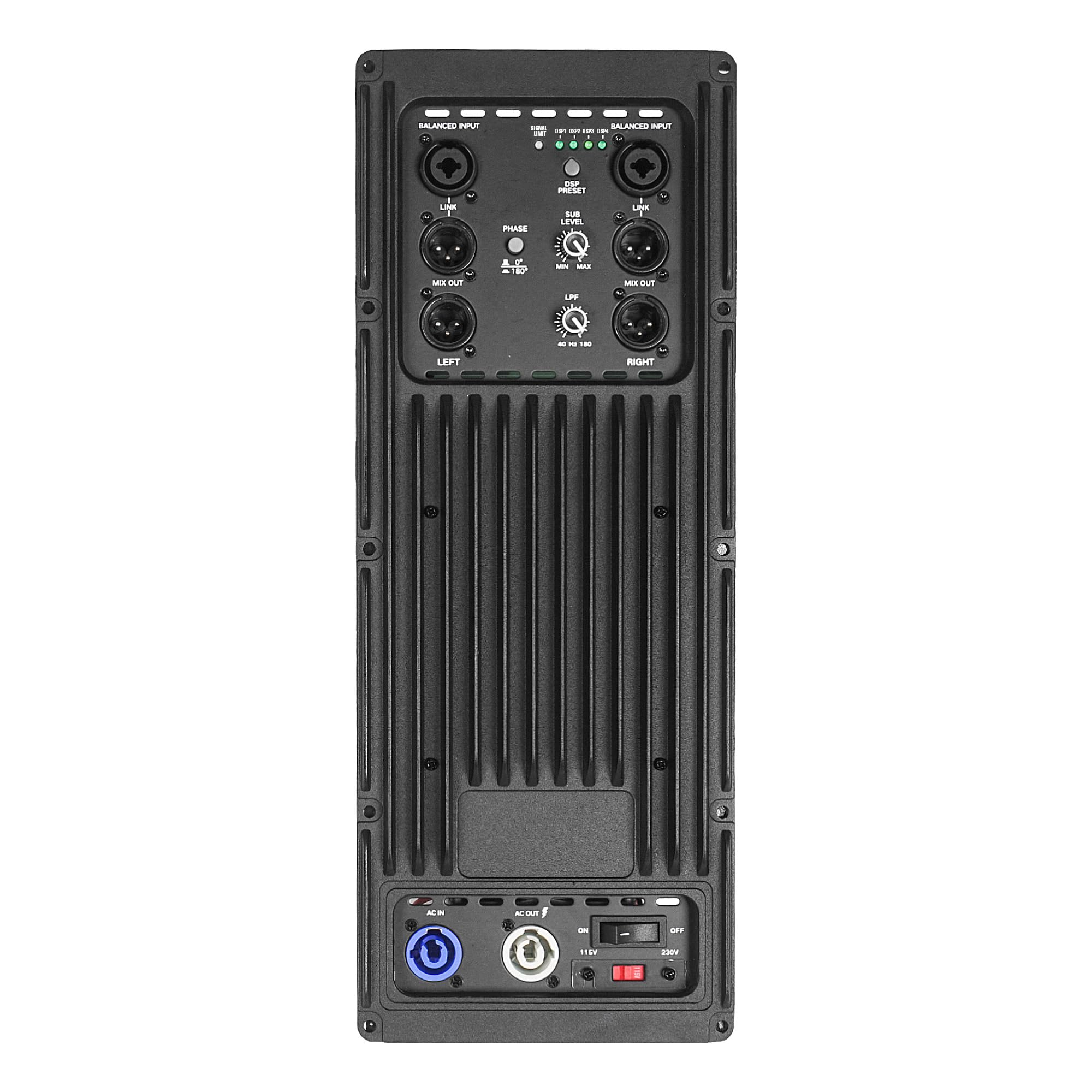Mua Sound Town Class-D Plate Amplifier 800W Continuous w/Low-Pass ...
