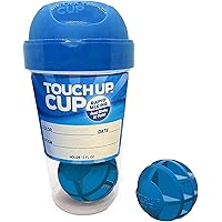 Amazon.com: Touch Up Cup Empty Plastic Paint Storage Containers with Lids for Leftover Paint ...