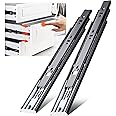YENUO Push to Open Drawer Slides Full Extension Handleless Side Mount ...