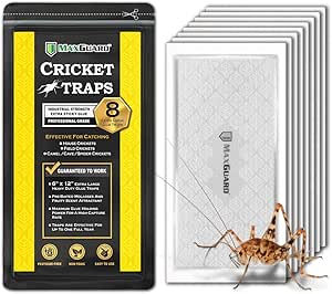 Amazon.com : MaxGuard Extra Large Cricket Traps (8 Traps) | Non-Toxic ...