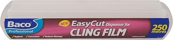 Baco EasyCut Cling Film Dispenser, 350mm: Amazon.co.uk: Office Products