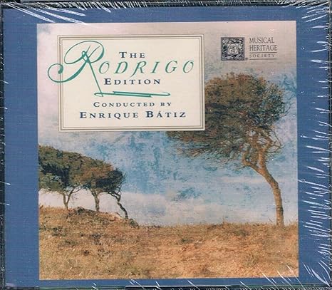 The Rodrigo edition by Joaquin Rodrigo, Enrque Bátiz, Royal ...