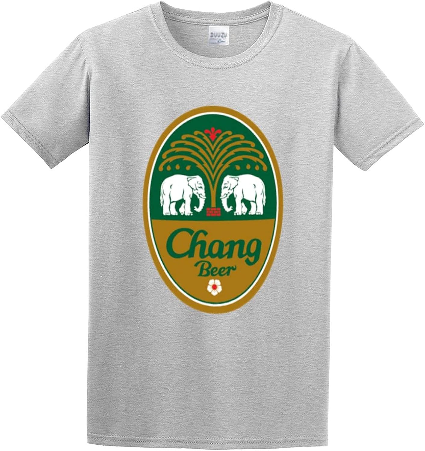 Chang Beer Logo Tee O Neck Men Shirt : Amazon.de: Bekleidung