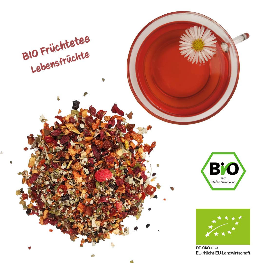 BIO Früchtetee Fruchttee Hagebutte Hibiskus Himbeeren Kirche aus ...