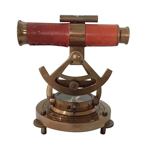 collectiblesBuy 6'' Nautical Brass Theodolite Alidade Compass Transit ...