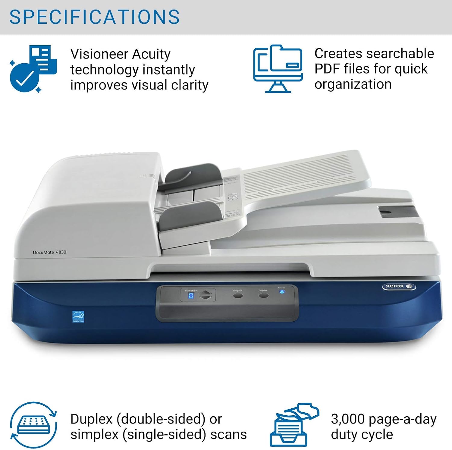 VISIONEER 100N02943 Document Scanner – BigaMart