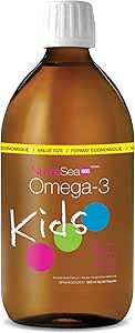 Nature's Way NutraSea Kids Omega 3 Supplement, Bubblegum, 500 mL Liquid ...