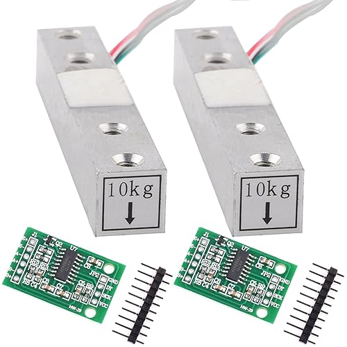 Wishiot Load Cell 10kg loadcell Load Cells kit Load Cells Weight Sensor ...