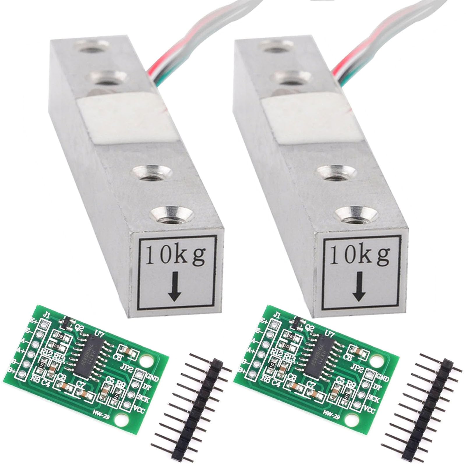 Mua Load Cell 10kg loadcell Load Cells kit Load Cells Weight Sensor ...