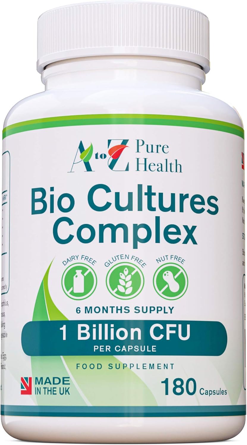 Premium Bio Cultures Complex 180 Capsules (6 Month’s Supply) | High ...