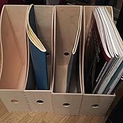 Ikea Knüff Wooden Magazine Rack Set of 2 9 x 24 x 31 cm and 10 x 25 x ...