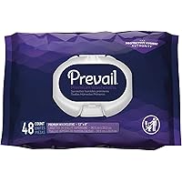Amazon.com : Prevail Fragrence Free Soft Pack Adult Washcloths, Adult ...