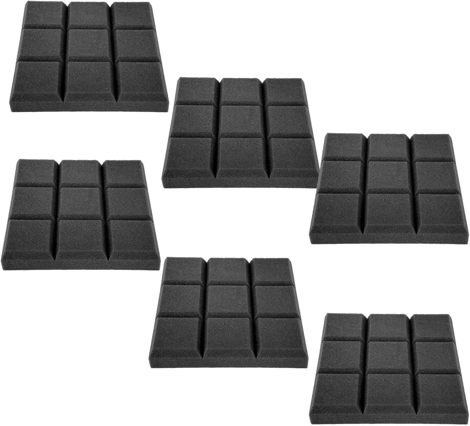 Vbest life 6Pcs Acoustic Panels Sound-Absorption Panels Acoustic ...