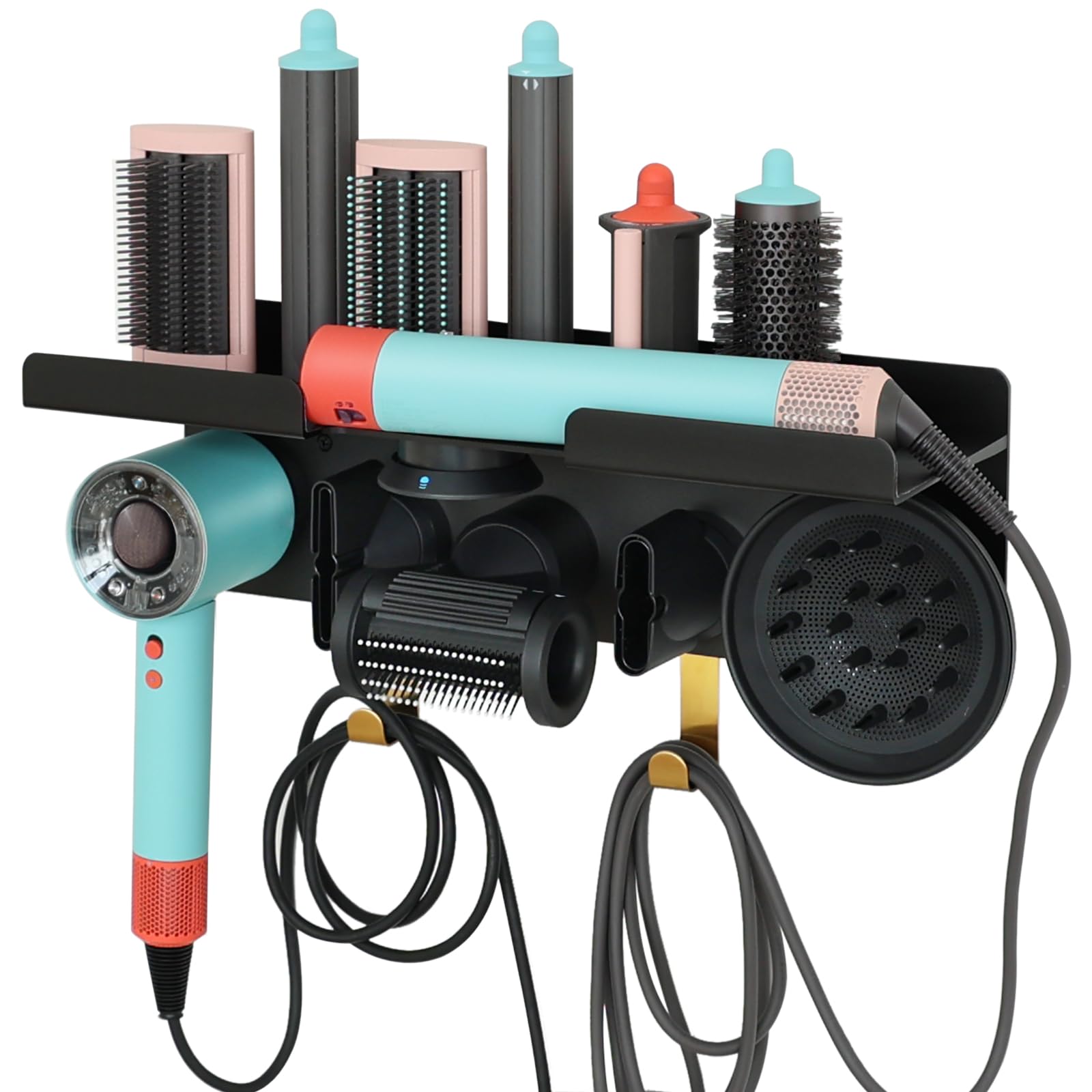 CATOOMUU Wall Mount Hair Dryer Stand Holder for Dyson Supersonic Hair ...