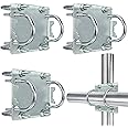 Amazon.com: 3PCS Antenna Mast Clamp Cross-Over Bracket Kit with U Bolts ...