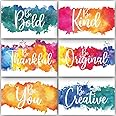 Amazon.com: Inspirational & Motivational Posters Abstract Wall Art ...