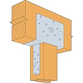 Amazon.com: Simpson Strong-Tie CCQ66SDS2.5 CCQ Column Cap for 6X Beam ...