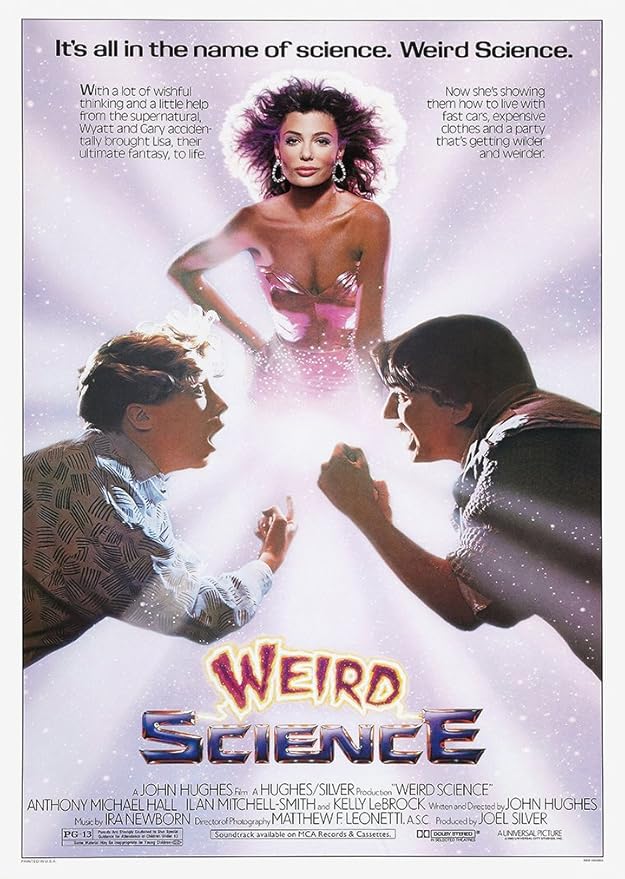 Weird Science - Kelly LeBrock Movie Film Cinema A4 Poster Print Picture ...