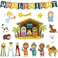 Amazon.com: Whaline 81Pcs Christmas Bulletin Board Decoration Kit Xmas ...