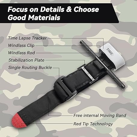 Mua Soves Tourniquet, Tourniquet Kit [Upgraded Metal 37.4" Windlass Rod ...