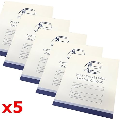 Daily Check Driver Defect Book HGV Truck Van 50 Page Defect fault ...