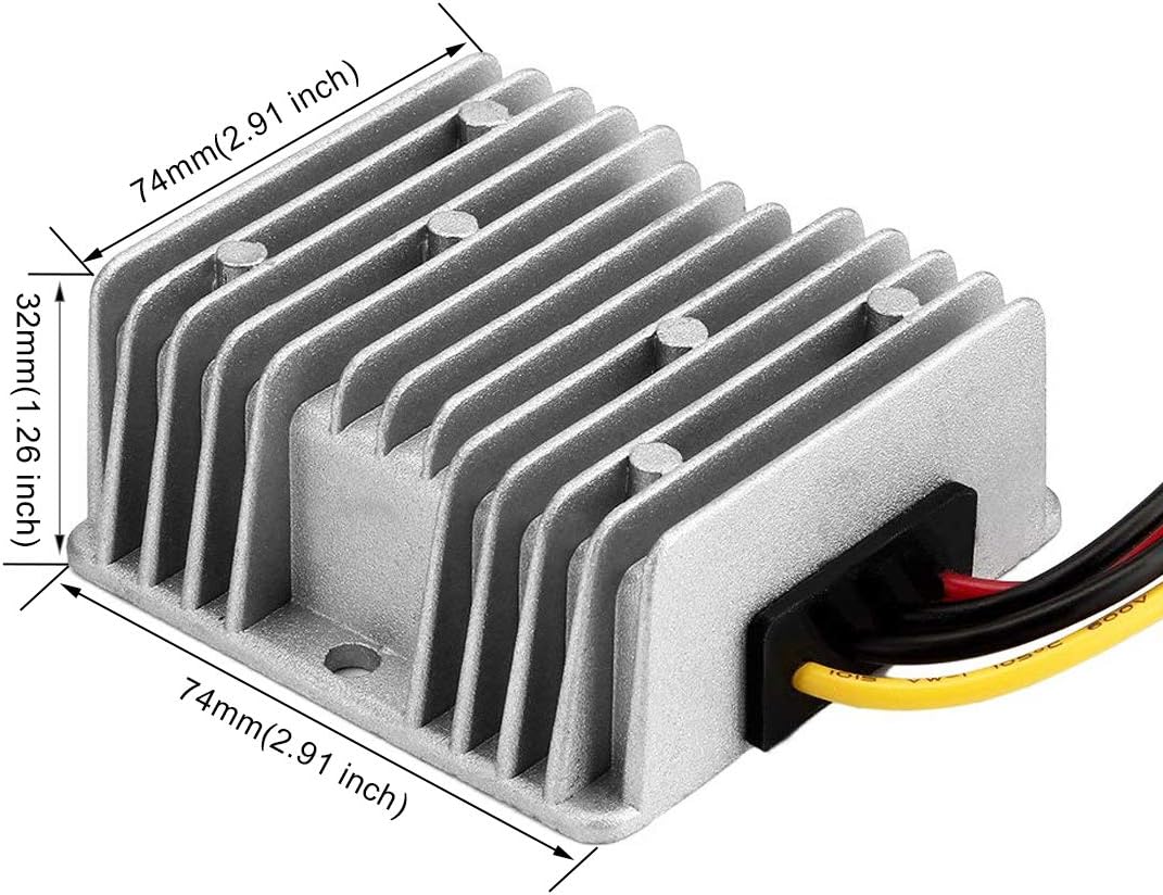 BTF-LIGHTING 100W DC-DC Voltage Reducer Waterproof Buck Converter ...