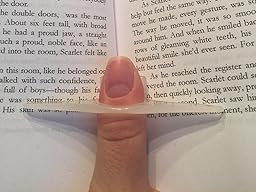 Amazon.com : Thumb Thing Book Page Holder and Bookmark, Small - Colors ...