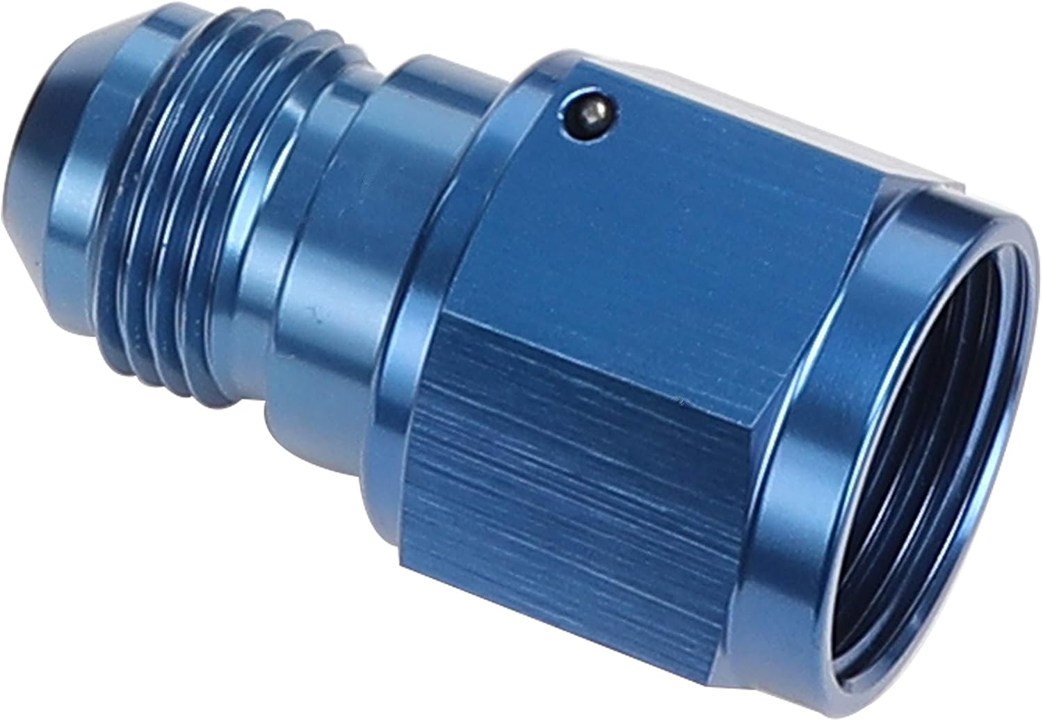 Amazon.com: AC PERFORMANCE Blue Aluminum Swivel AN Flare Reducer -8 AN ...