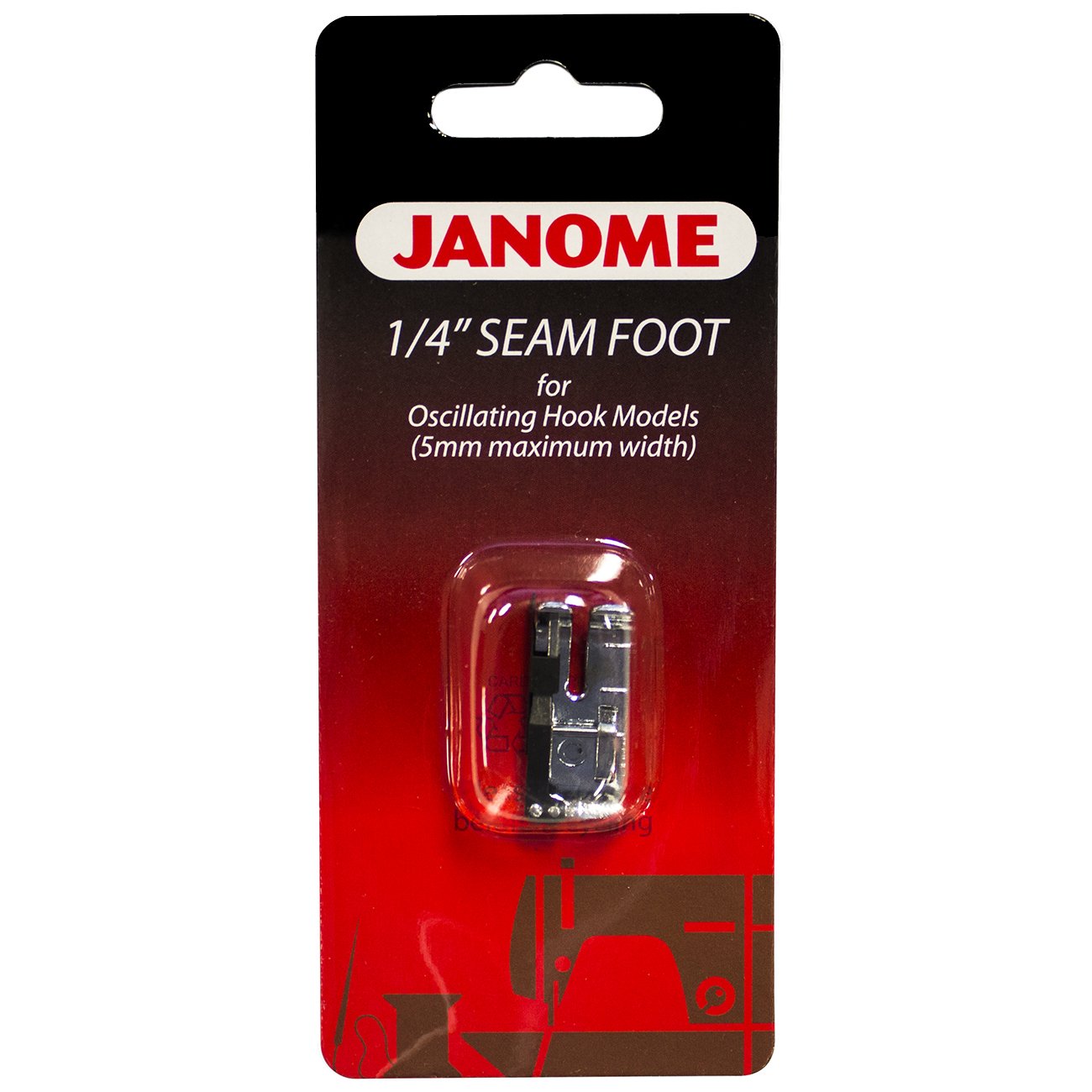 Front Load Janome Foot Seam Inch 1 4 Presser Feet First class Service front-load-janome-foot-seam-inch-1-4-presser-feet-first-class-service