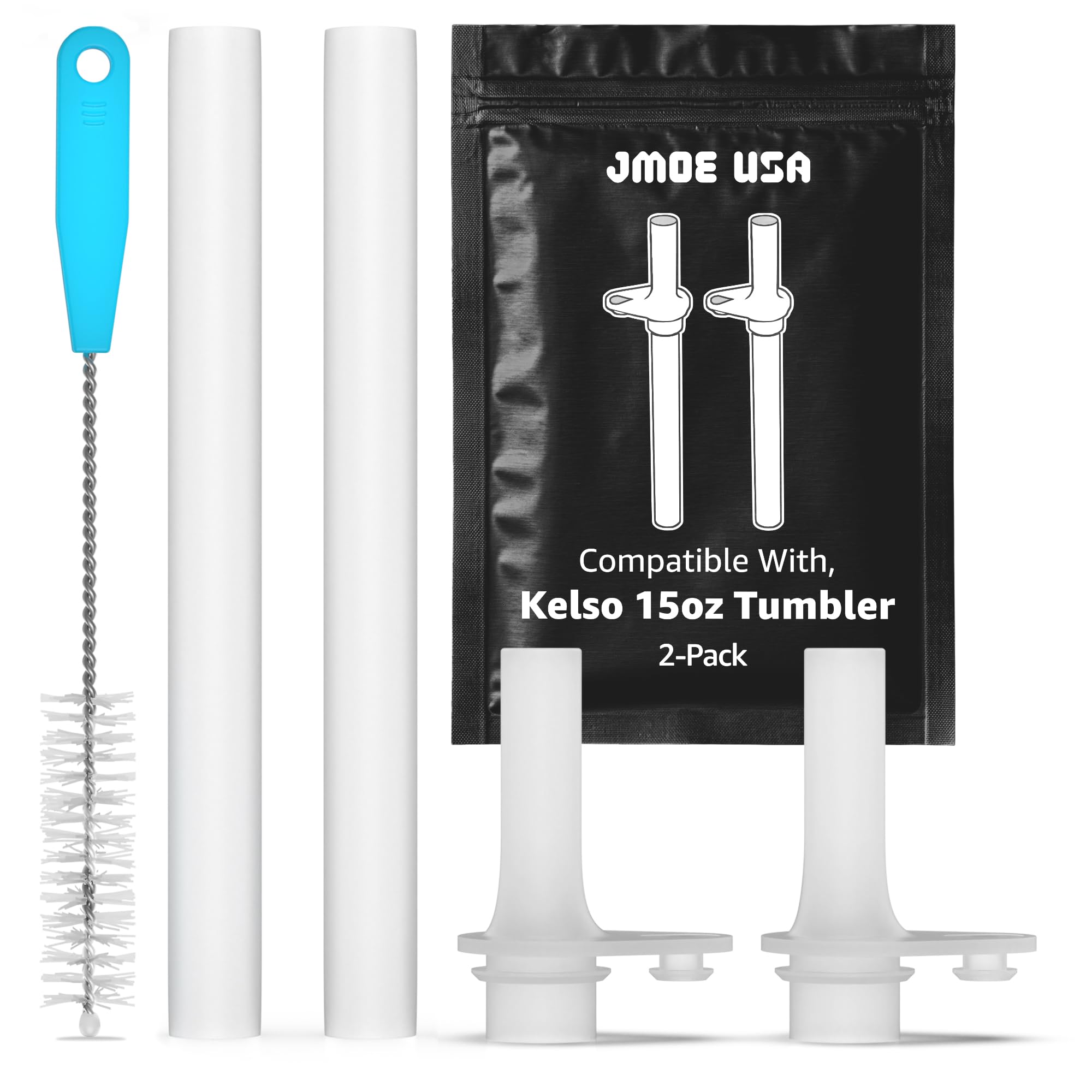 Jmoe USA Replacement Spout and Straw For Zak Kelso 15oz Water Bottle ...