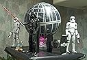 Amazon.com: 14" Gray Star Wars Death Star Large Light Up Inflatable ...