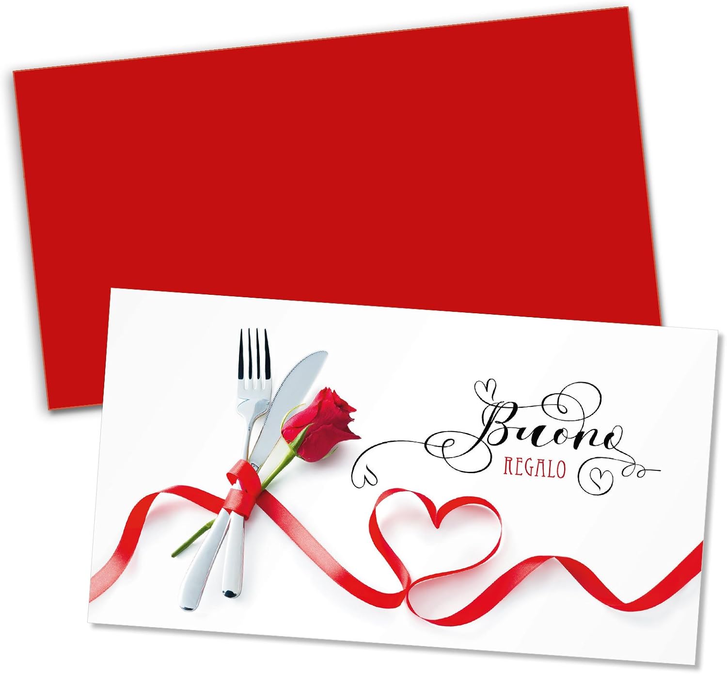 25 pezzi buoni regalo + 25 buste per ristorante, trattoria e ...
