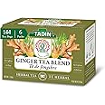 Amazon.com: Tadin Ginger Tea Blend, Herbal Tea, Caffeine Free, 24 Tea ...