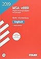 STARK Original-Prüfungen MSA/eBBR 2019 - Englisch - Berlin/Brandenburg ...