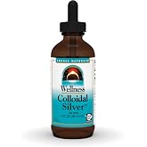 Amazon.com: Source Naturals Wellness Colloidal Silver 30 ppm, Supports ...